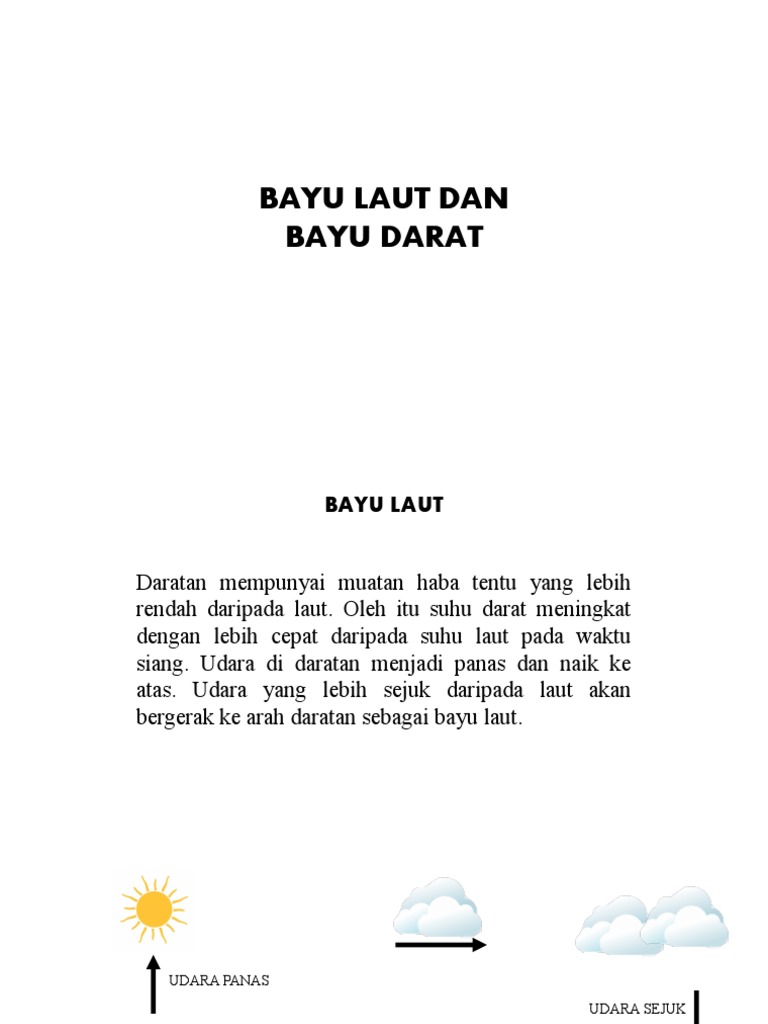 Bayu Laut & Darat | PDF