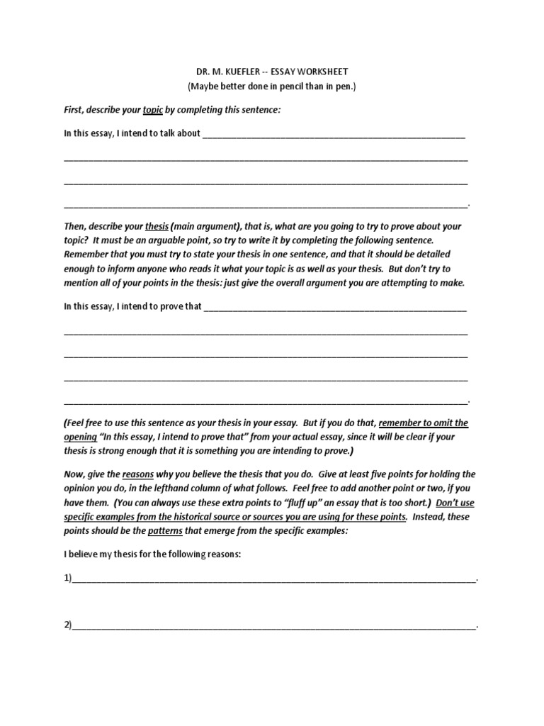 Essay Writing Step by Step | PDF | Essays | Note (Typography)