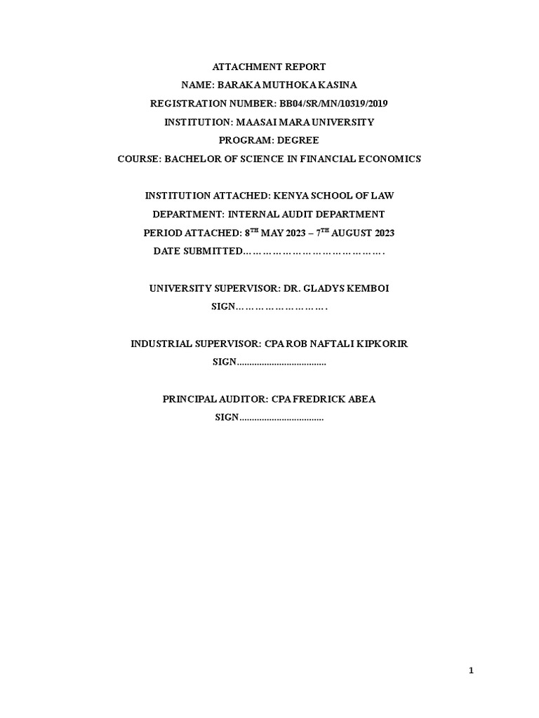 Attachment Report | PDF