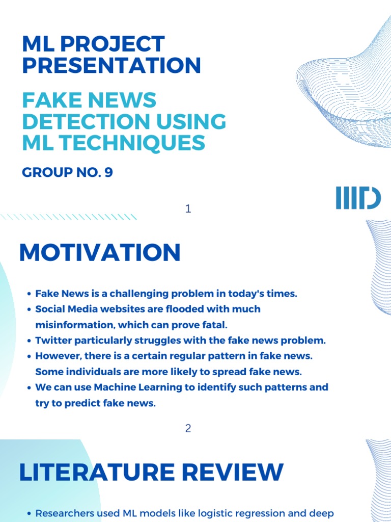 Project Presentation | PDF | Machine Learning | Support Vector Machine