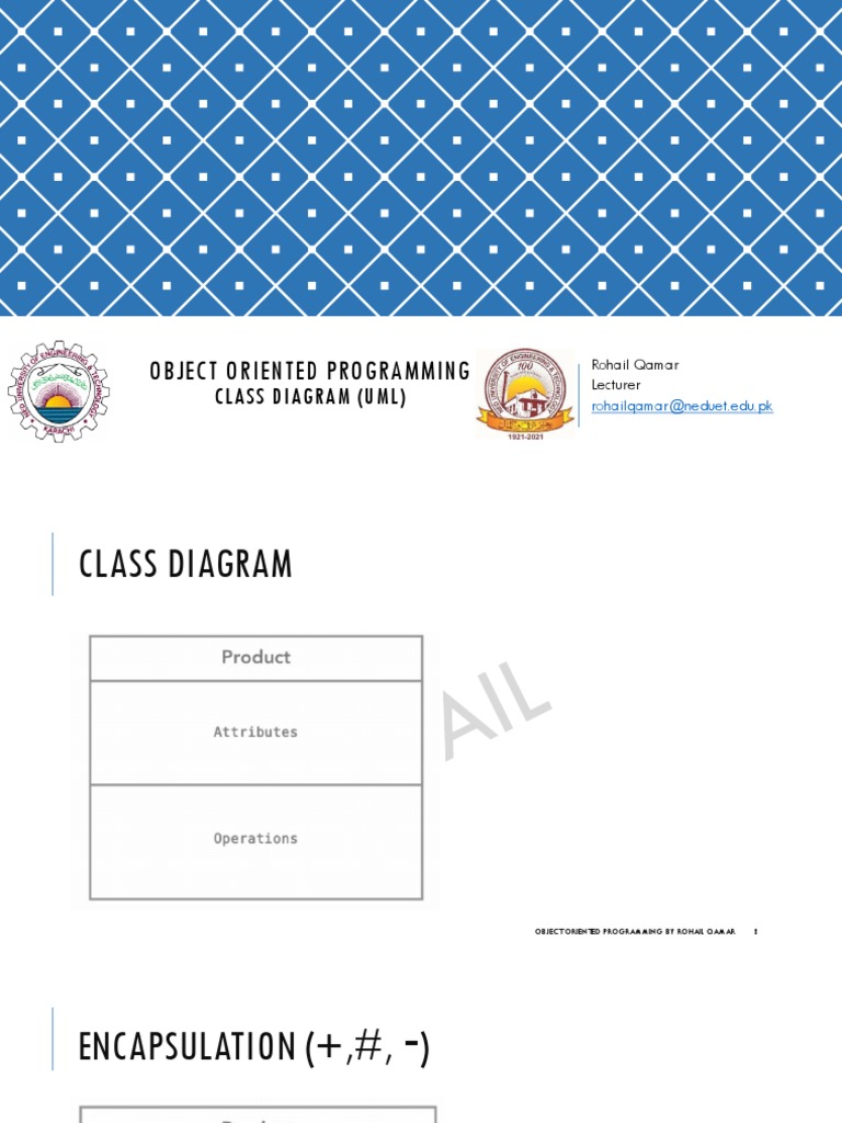 11-Class Diagram | Download Free PDF | Class (Computer Programming) | Object (Computer Science)