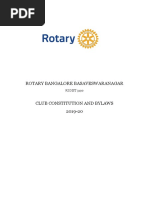 Script For A Rotary Club Induction | PDF | Clubs And Societies