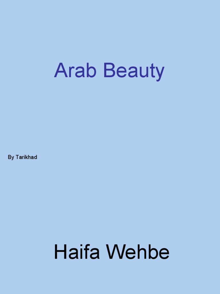 Arab Beauty | PDF