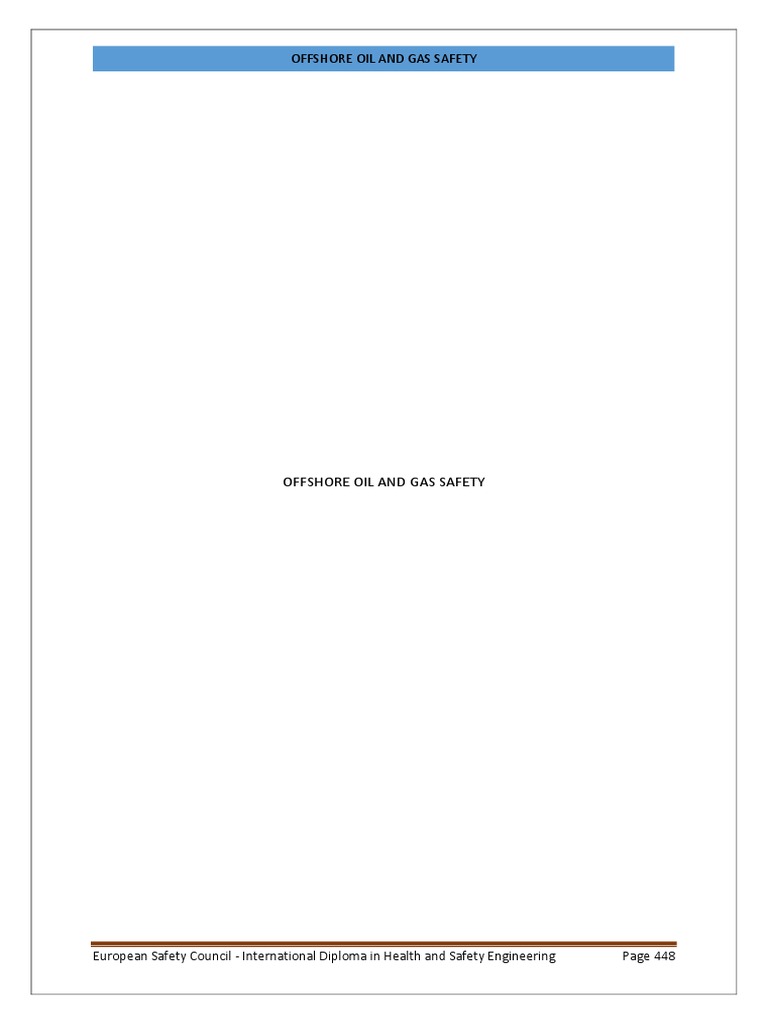 Chapter 8 - Oil and Gas Safety | PDF | Petroleum | Risk Assessment