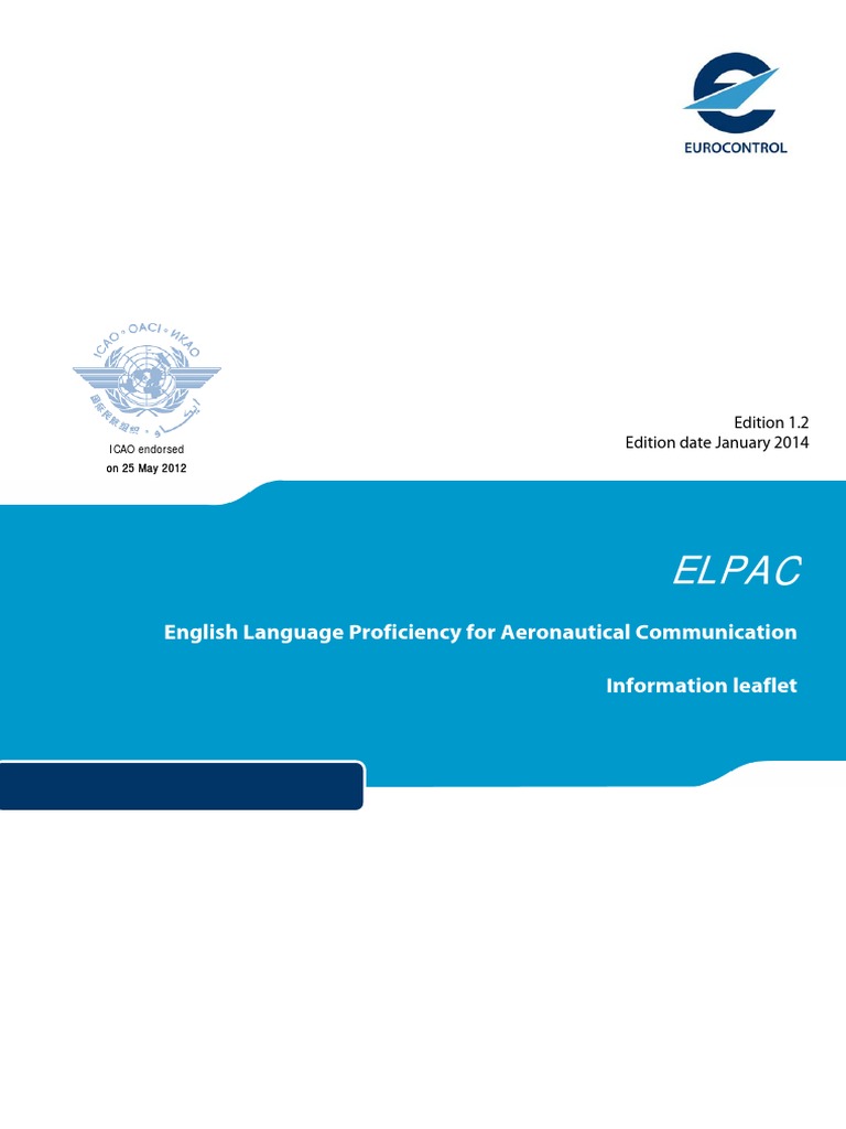 ELPAC Information | Download Free PDF | Aviation | Aviation Safety