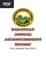 Barangay Annual Investment Plan | PDF | Computers