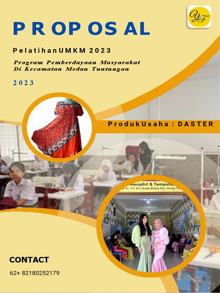 Proposal LPK Yolanda Fashion | PDF