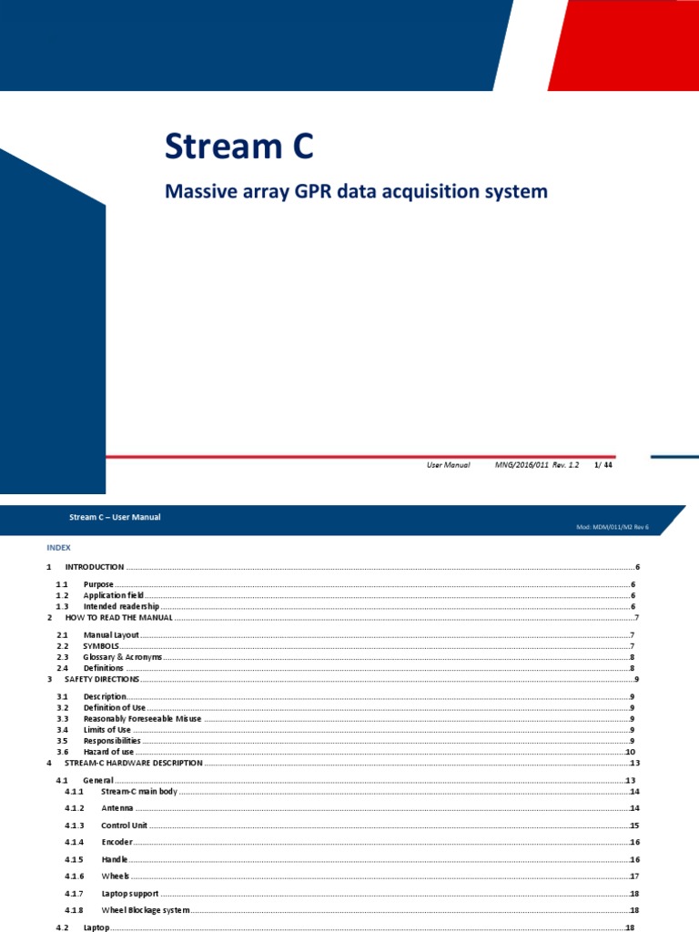 Stream C User Manual | PDF