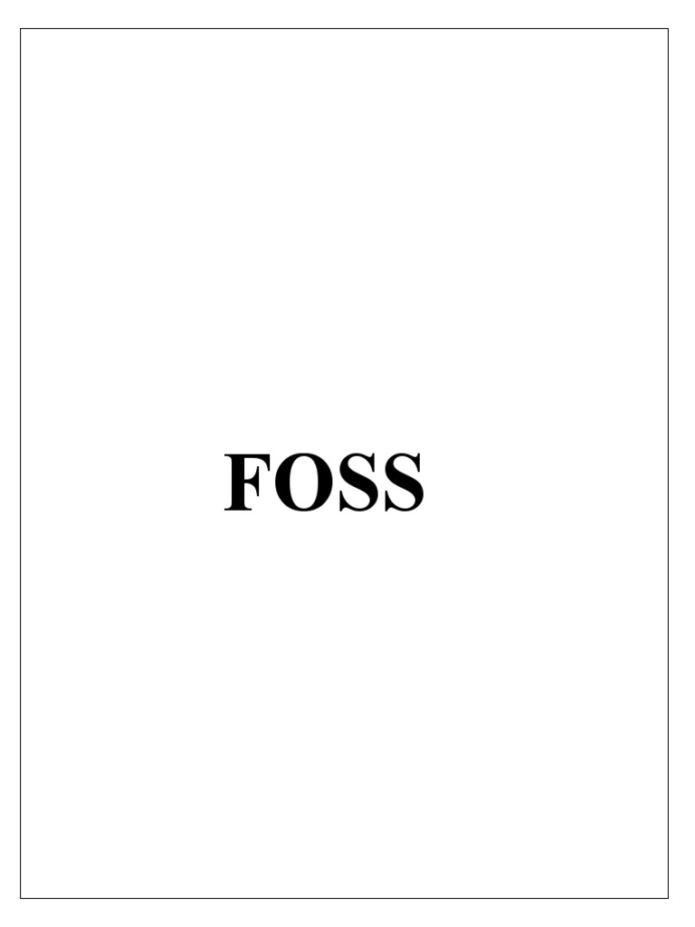 Foss & Cloud Record | PDF