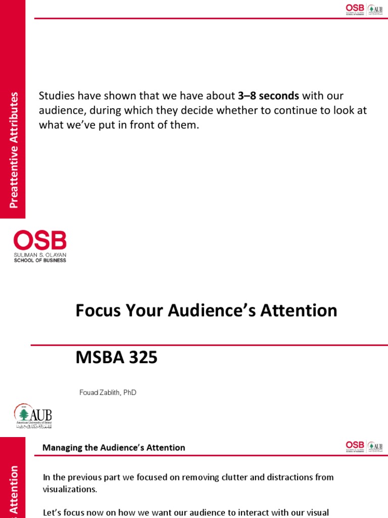 06-Focus Your Audiences Attention-Lms | PDF