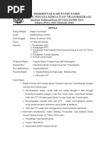 Contoh Format Risalah - Notulen Rapat KM 41-2021 Sampel | PDF