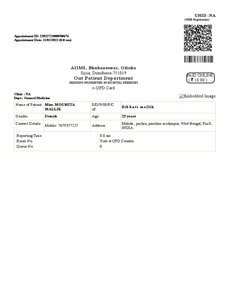 ORS Patient Portal | PDF