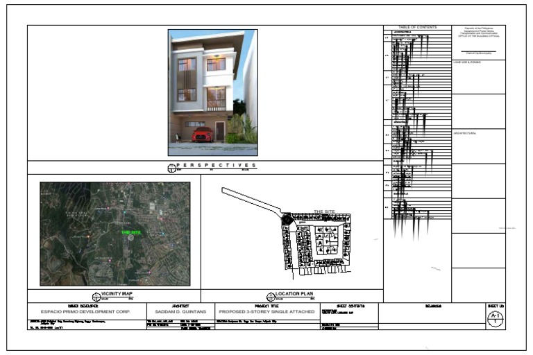 Single Attached A1 | PDF | Buildings And Structures | Civil Engineering