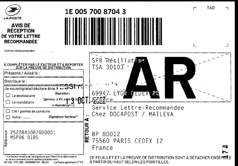 Accuse Reception | PDF