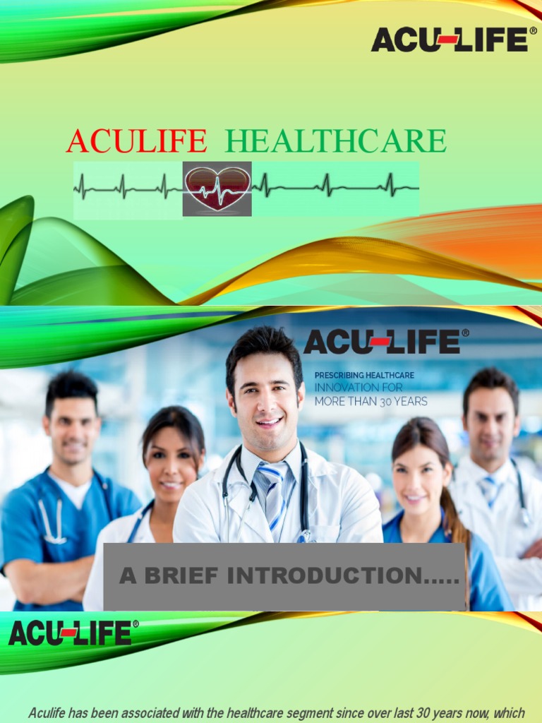 Aculife Healthcare | PDF