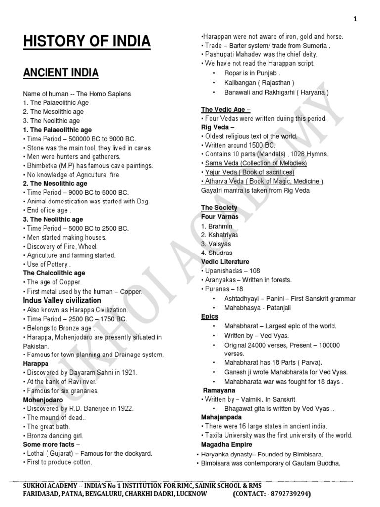 History of India | PDF | Vedas