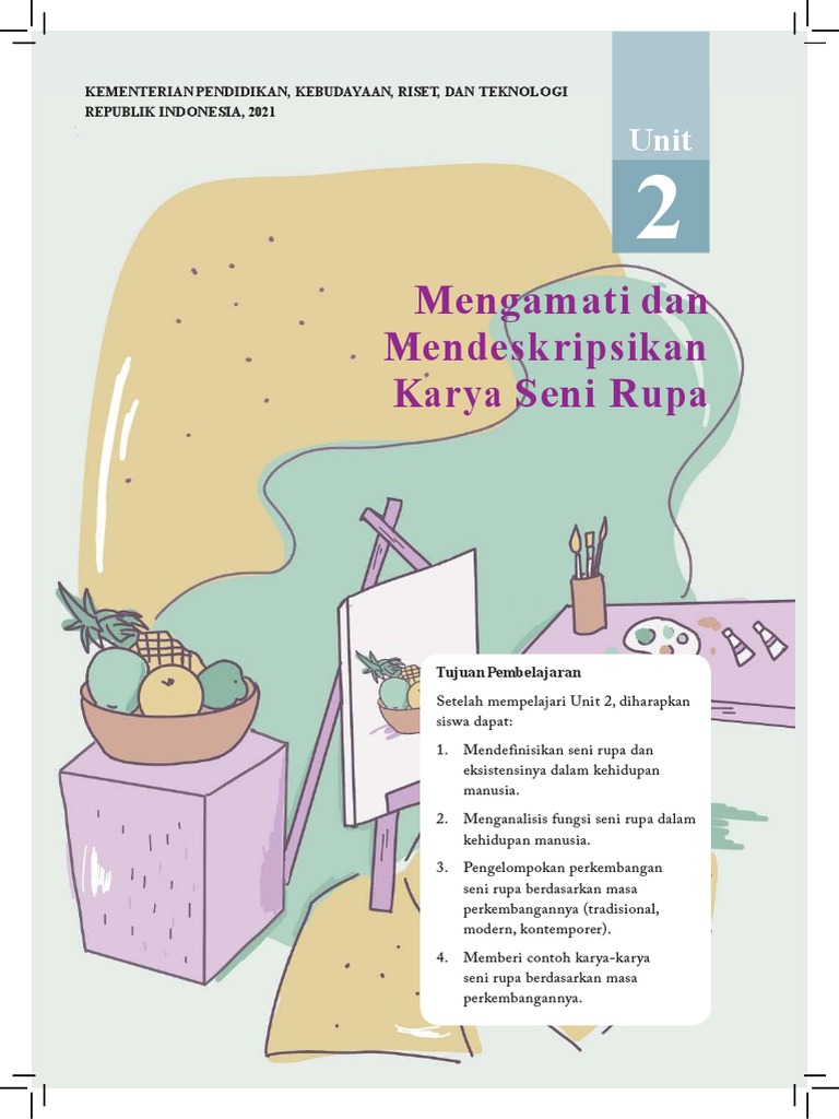 Mengamati Dan Mendeskripsikan Karya Seni Rupa | PDF