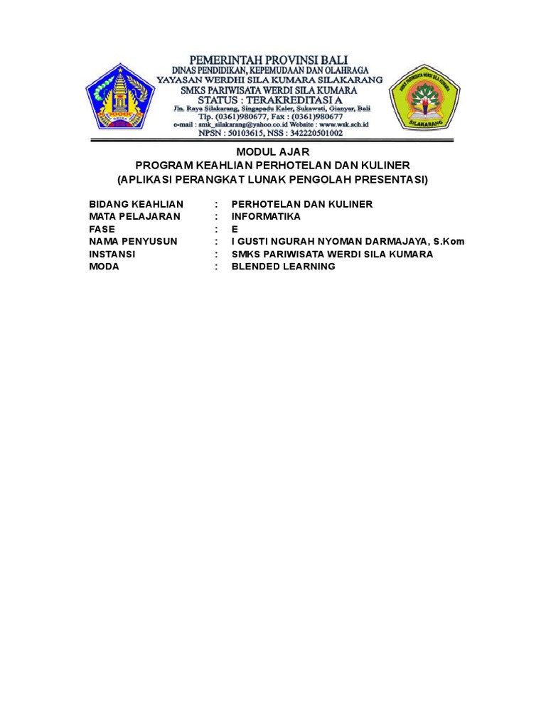 Modul 5 - Power Point | PDF