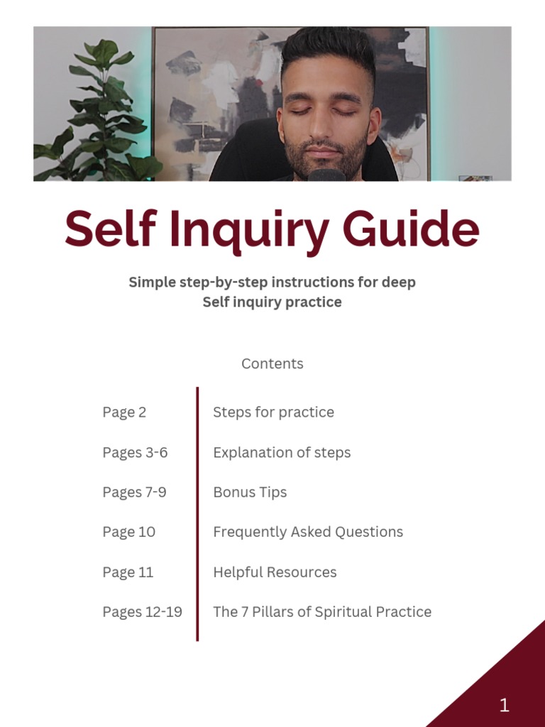 Self Inquiry Guide | PDF