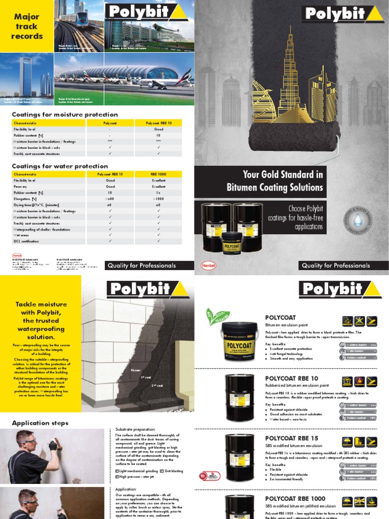 Bro Polybit Bitumen Coating - en - Mea | PDF