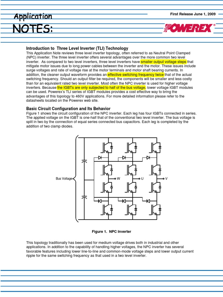 Three-Level Converters-1 | PDF