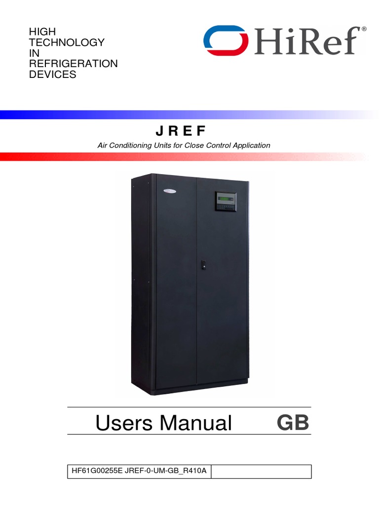 Hf61g00255e Jref-0-Um-Gb - R410a 1 | PDF | Chlorine | Chemistry