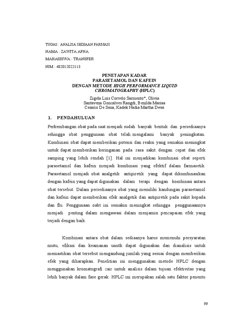 Jurnal Zawita Afna | PDF