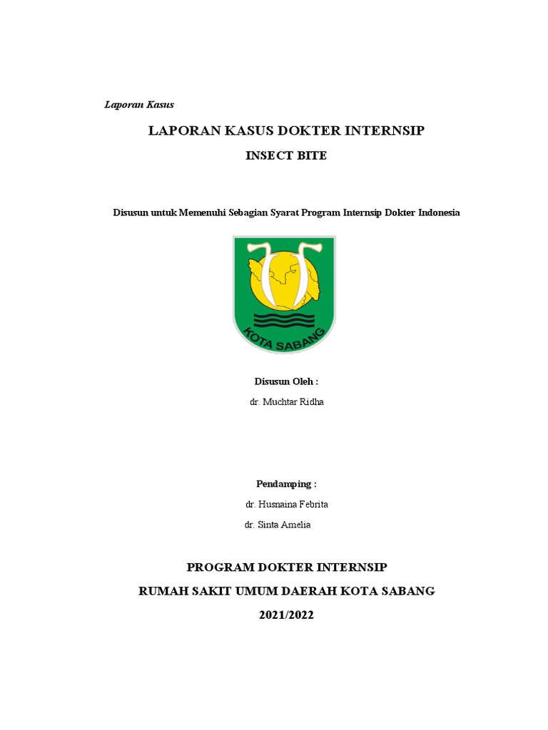 CS Laporan Kasus Insect Bite | PDF