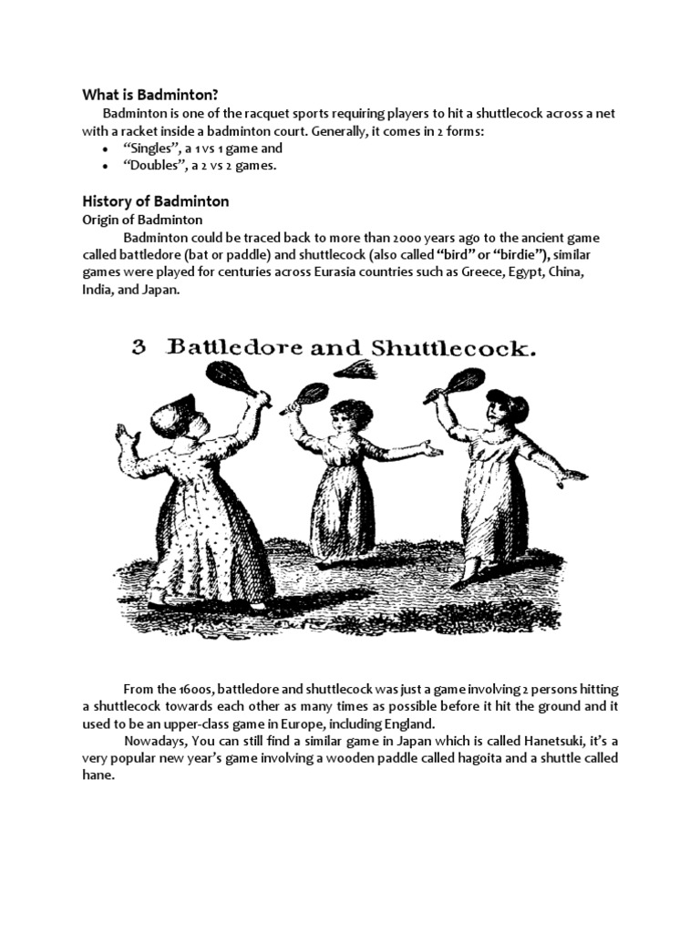 BADMINTON MODULE (2) | PDF
