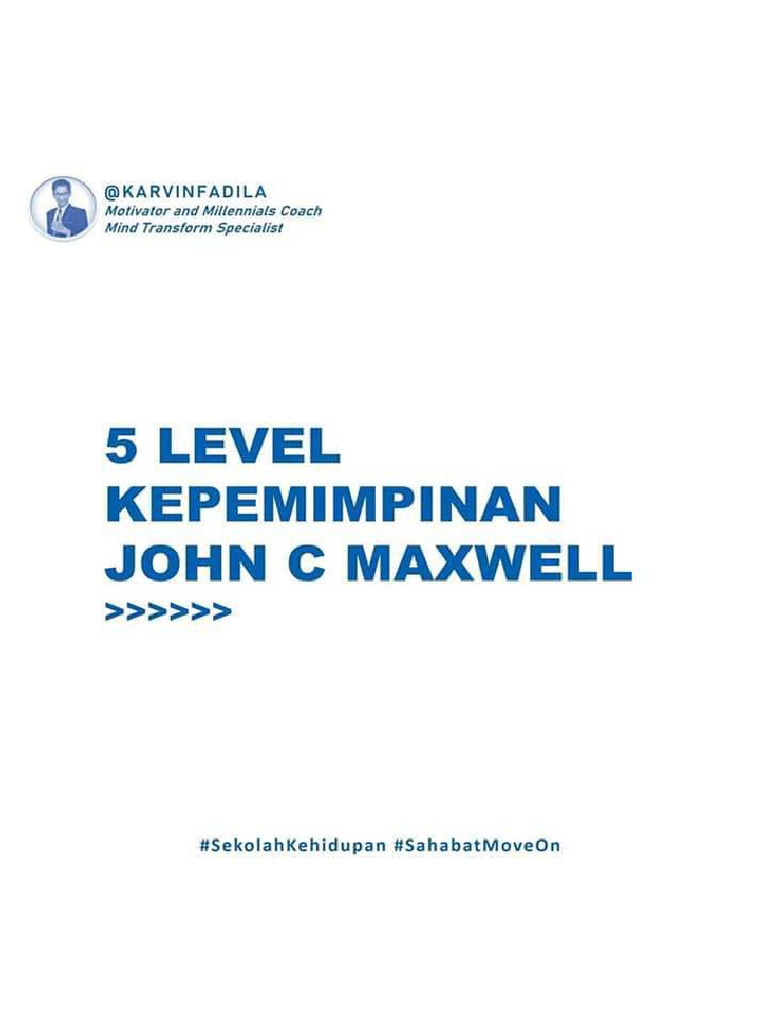 Leadership by John C Maxwell | PDF