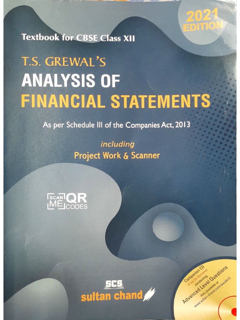 Ts Grewal Accountancy Volume 3 (Financial Statements) | PDF