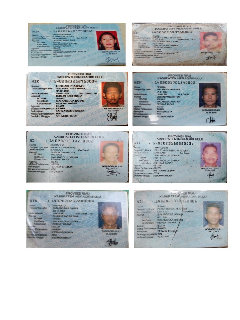 KTP Sekat Kanal | PDF