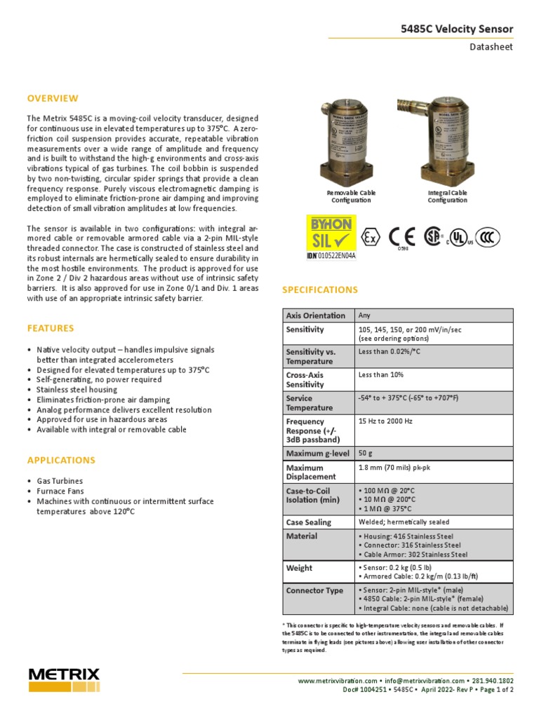 Matrix 5485c Datasheet | PDF | Electrical Connector | Manufactured Goods