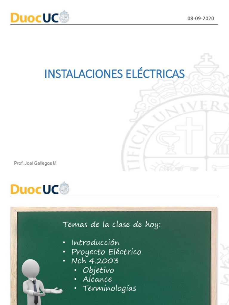 Instalaciones Electricas - Nch4.2003 | PDF | Tecnología