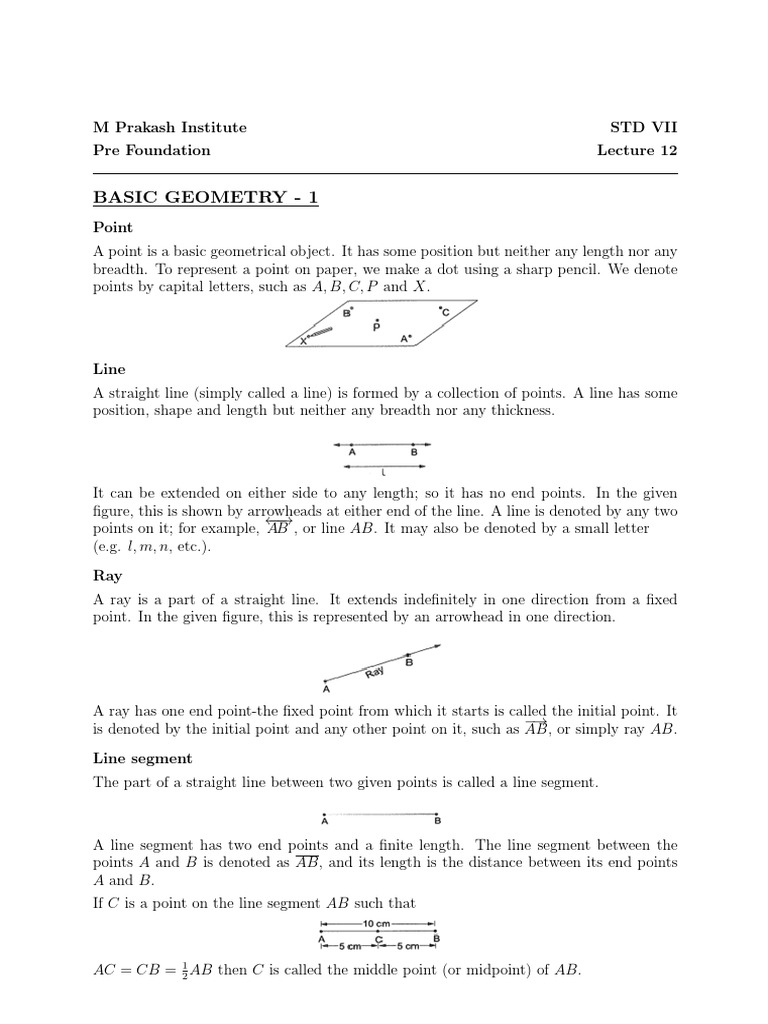 PF-L12 | PDF | Line (Geometry) | Angle