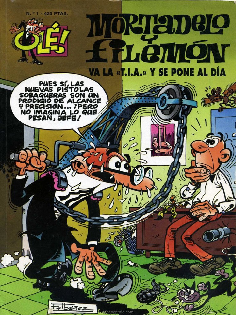 Olé Mortadelo Y Filemón 001 | PDF