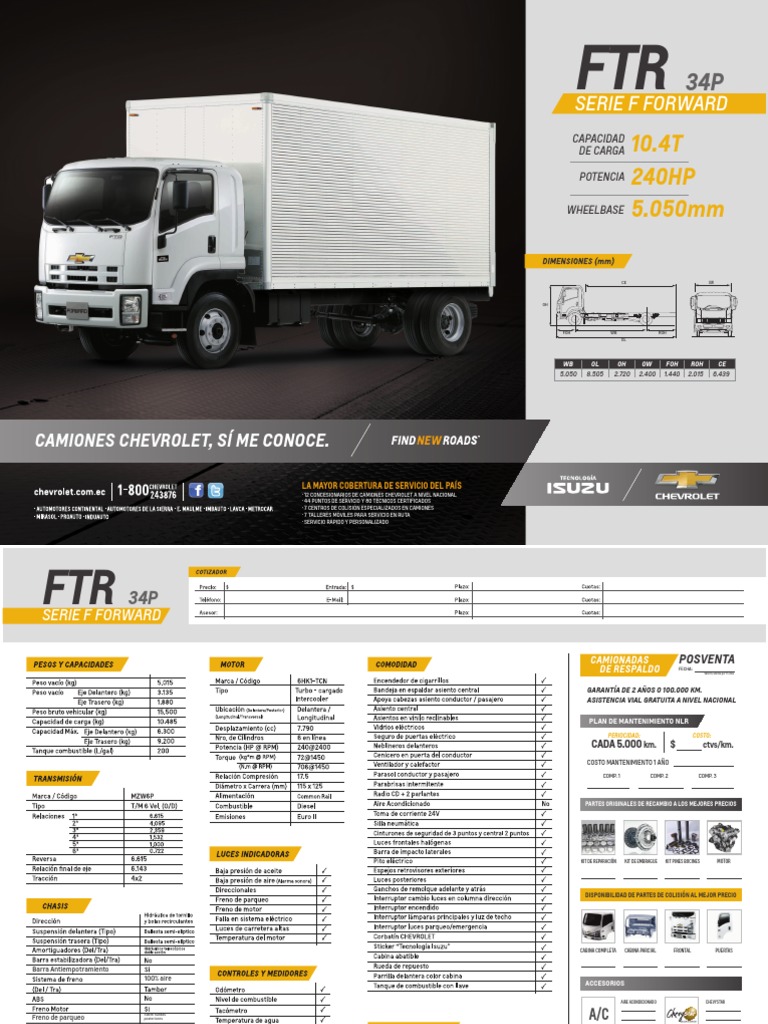 FTR Ficha Tecnica | PDF
