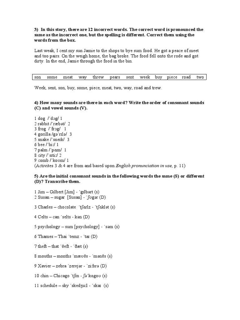 Exercicio Fono | PDF