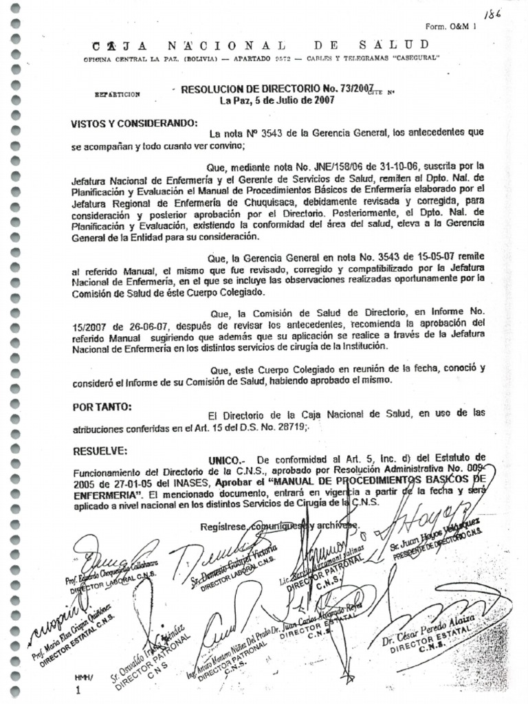 Manual de Procedimientos Basicos de Enfermeria | PDF Manual de Procedimientos Basicos de Enfermeria | PDF