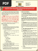 KSG Baringo Training Calendar 2024 2025 | PDF | Non Governmental ...