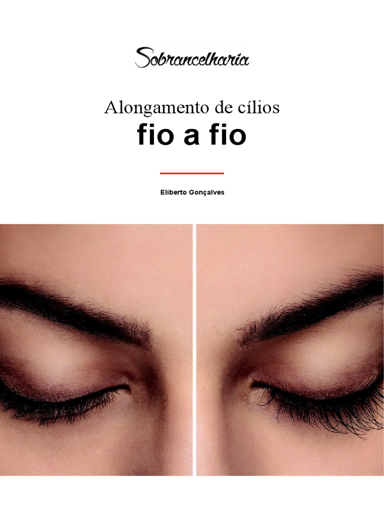 Apostila - Alongamento de Cilios Fio A Fio | PDF