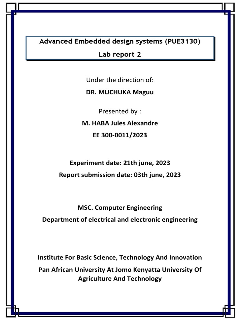 Lab Repport 2 Haba (CCS) | PDF