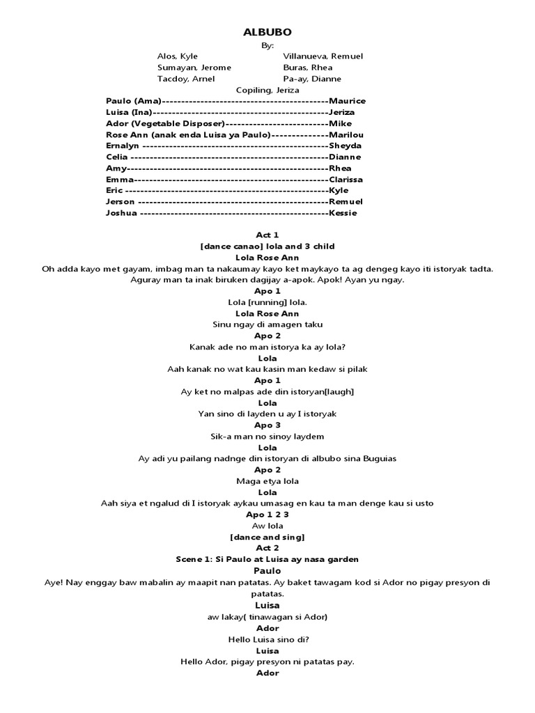 SCRIPT | PDF