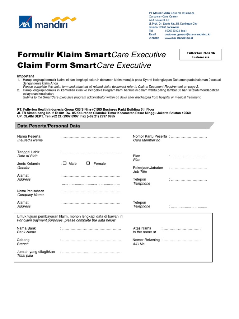 Axa Smart Care | PDF