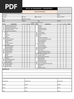 Check List Inspeccion Payloader | PDF | Fabricantes de vehículos de ...