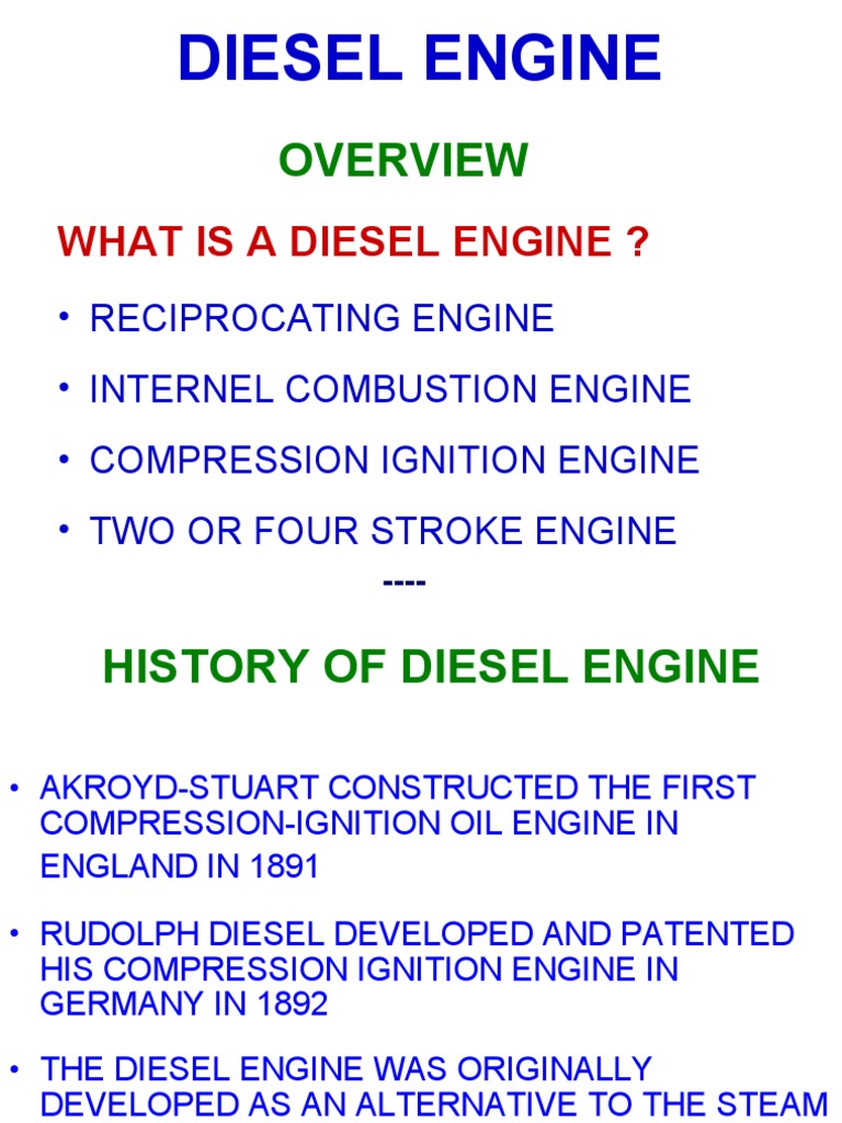 Diesel Engine Essentials | PDF