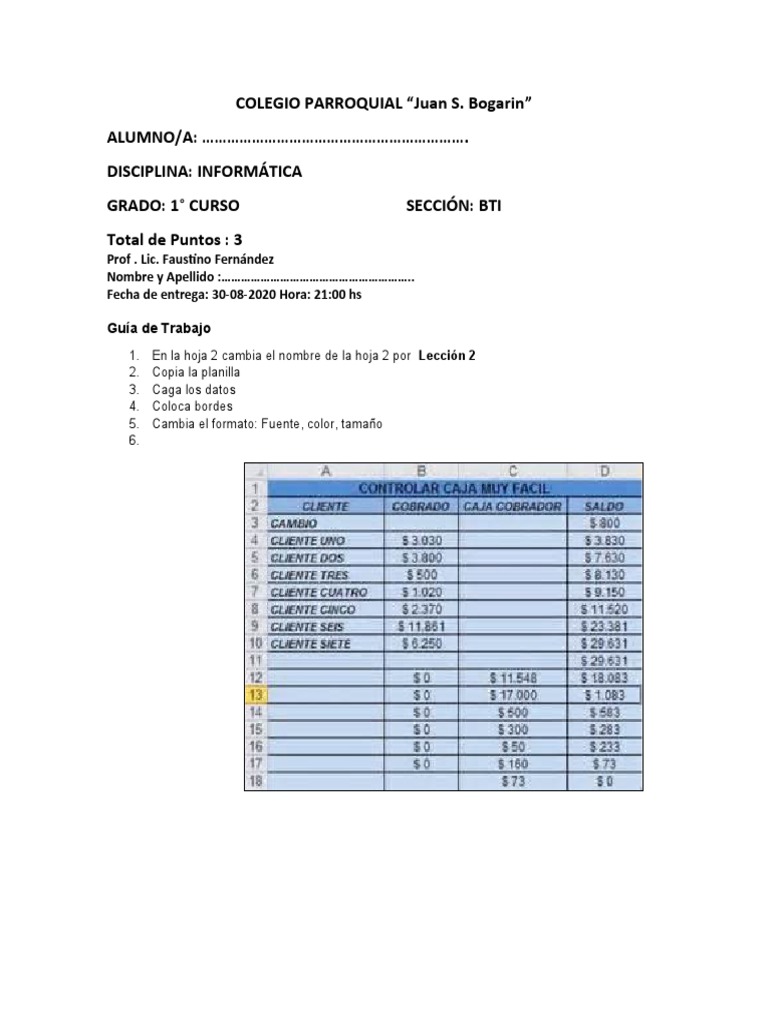 Tarea 2 Excel | PDF