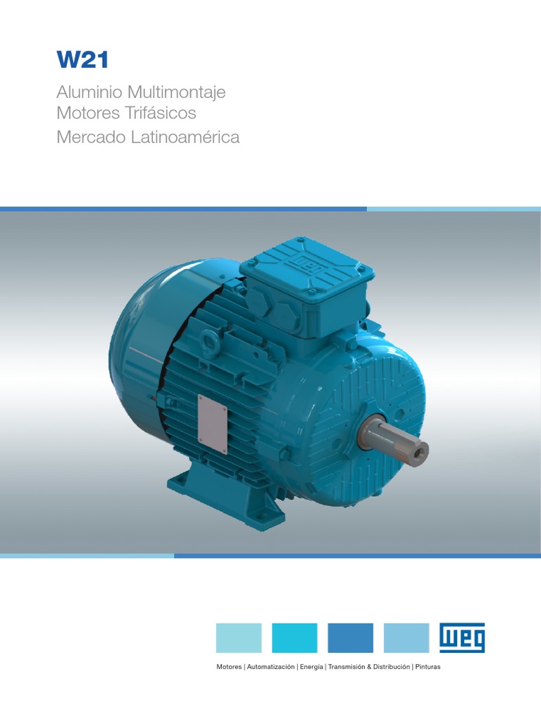 Ficha Tecnica Motores WEG W21 | PDF