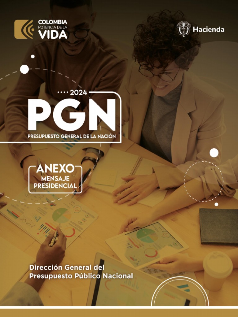 Presupuesto General de La Nación Llega A $502,6 Billones para El 2024 | PDF