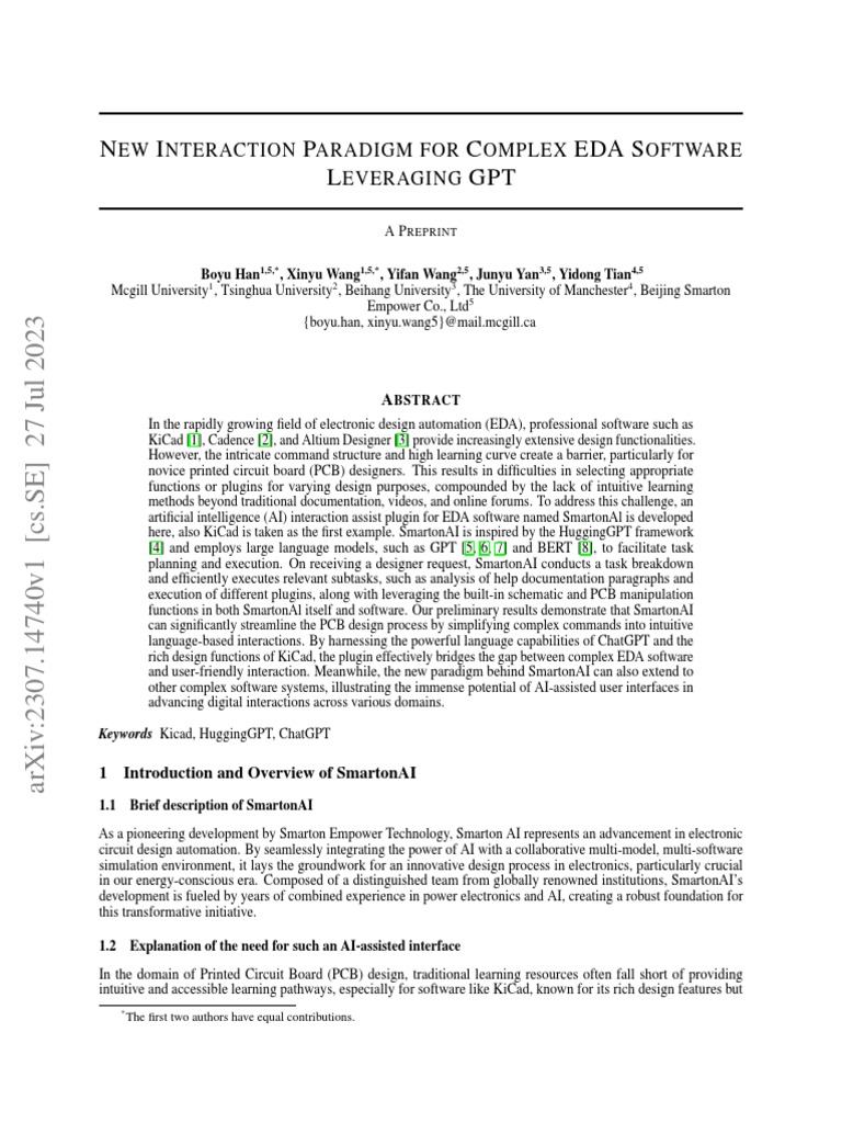 New Interaction Paradigm For Complex Eda Software | PDF | Usability | Artificial Intelligence